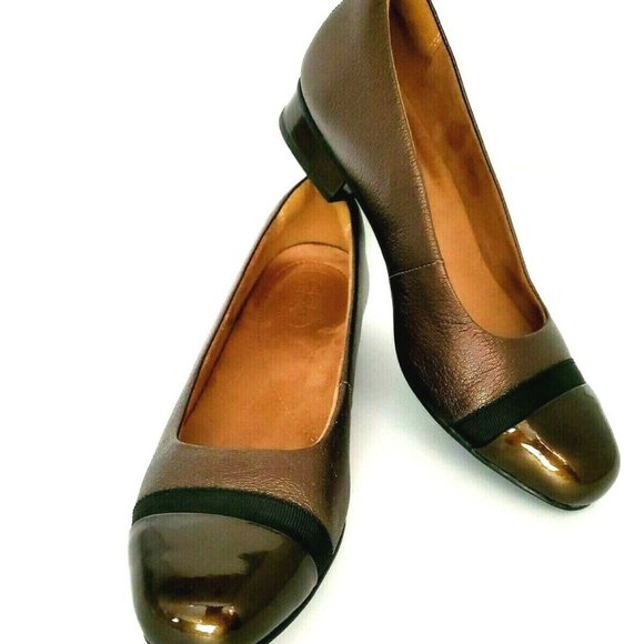 Clarks | Shoes | Clarks Keesha Slip On Rosa Gold Metallic Womens Size ...